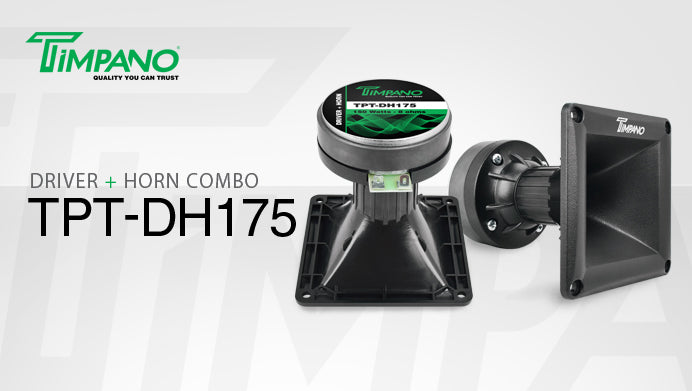 Powerful new driver + horn combo from Timpano – Timpano Audio