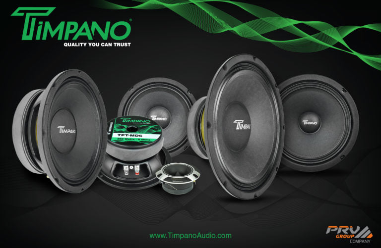 Timpano announces new MD Series loudspeakers – Timpano Audio