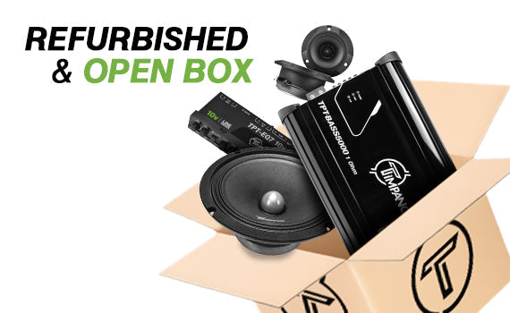 Refurbished & Open Box – Timpano Audio